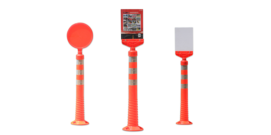 Post Topper Sign | Flexible Post & Sign | Traffic | Eastsea Rubber