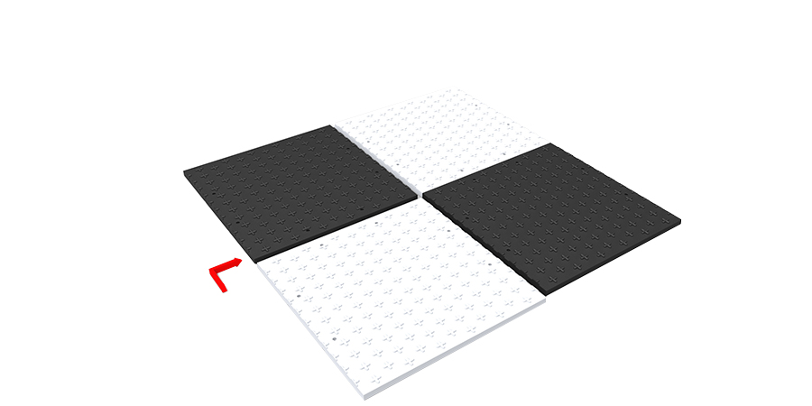 Mud Catcher Mat | Mud Pedestrian Mat | Work Zone | Eastsea Rubber