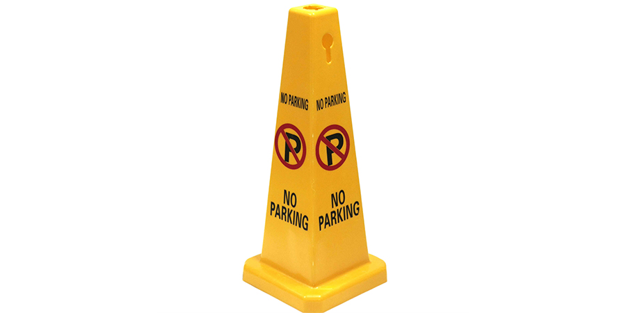 Parking Sign Cone | Yellow parking Cone| Parking Safety | Eastsea Rubber