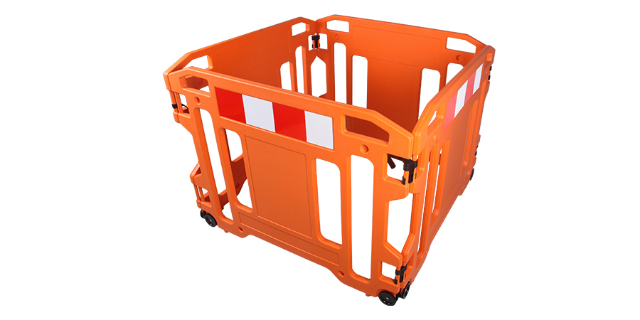 Work Gate Barrier with Wheels | Traffic | Parking | Events | ADA ...